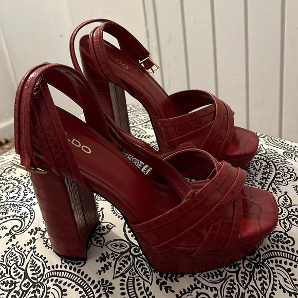 Aldo | Shoes | Aldo Red | Poshmark